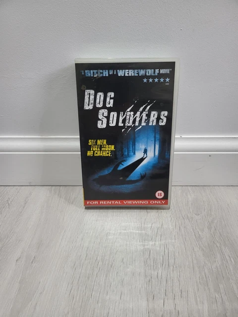 DOG SOLDIERS UK PATHE BIG BOX VHS VIDEO 2002 Sean Pertwee WEREWOLF ...
