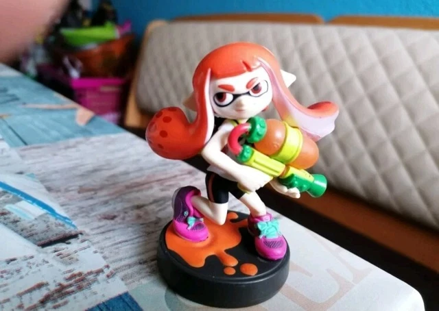 NINTENDO AMIIBO® INKLING Girl / Mädchen orange - Splatoon EUR 8,99 ...