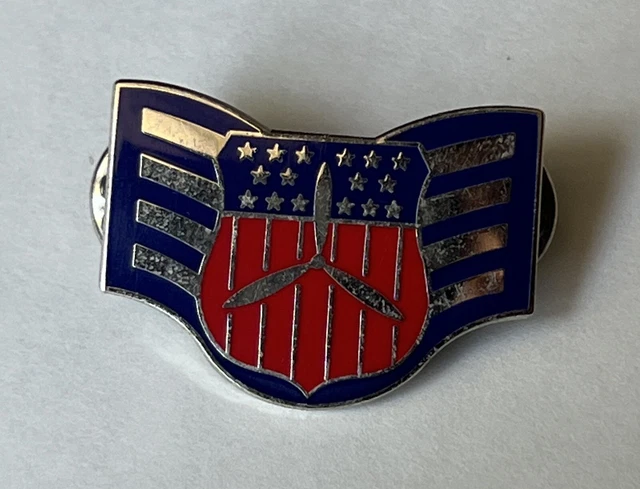 CIVIL AIR PATROL Cadet Technical Sergeant Insignia Rank Vintage Lapel ...