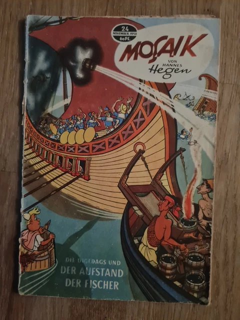 MOSAIK COMIC HEFT Nr.24 (Hannes Hegen 1958) EUR 1,00 - PicClick DE