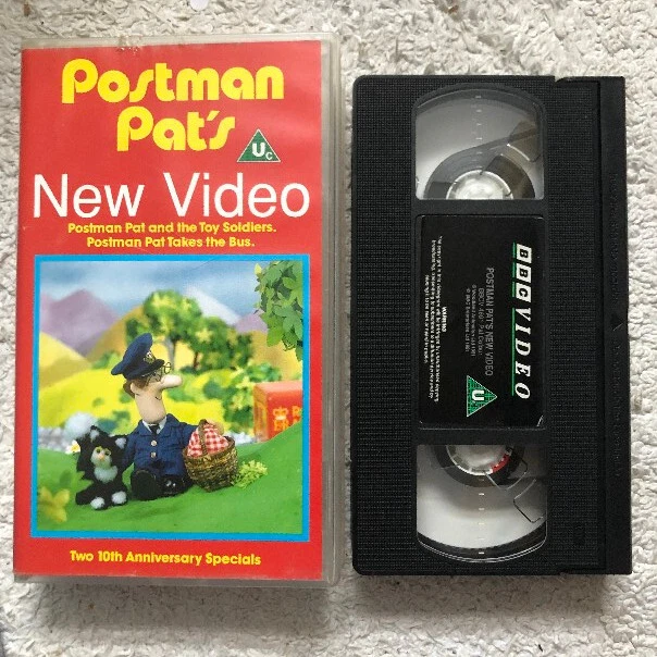 POSTMAN PAT'S NEW video VHS tape. Two 10th Anniversary Specials. Pal ...