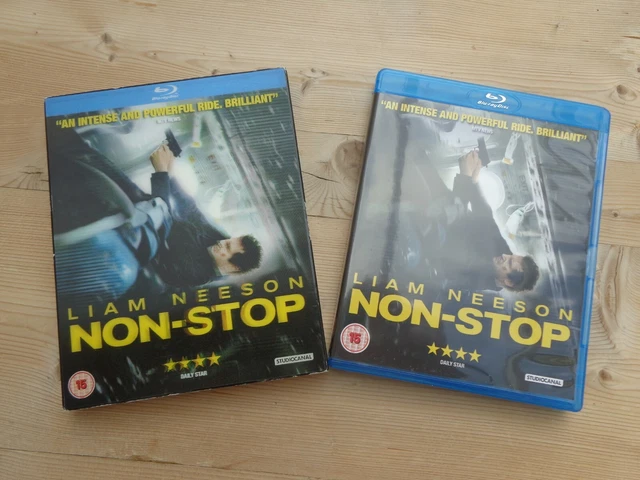 NON-STOP STARRING LIAM Neeson Julianne Moore Blu-Ray with Lenticular Slipcase EUR 4,22 - PicClick IT