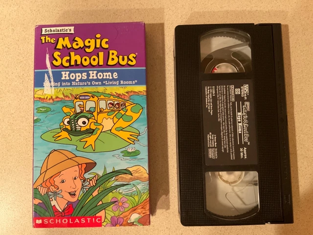 VHS THE MAGIC School Bus - Hops Home, Nature's Own "Living Rooms" (VHS ...
