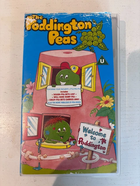 THE PODDINGTON PEAS VHS VIDEO £21.26 - PicClick UK