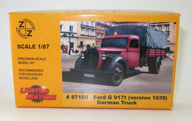#87150 FORD G 917t (version 1939) German Truck Z&Z Modell-bausatz- 1:87 ...