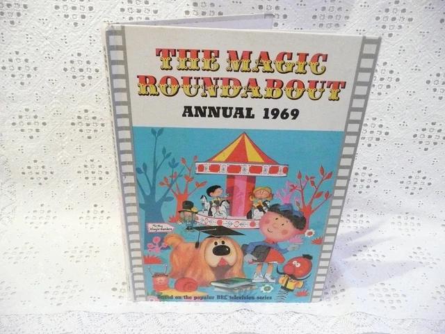 THE MAGIC ROUNDABOUT Annual 1969 Hardback BBC TV Series No Annotations ...