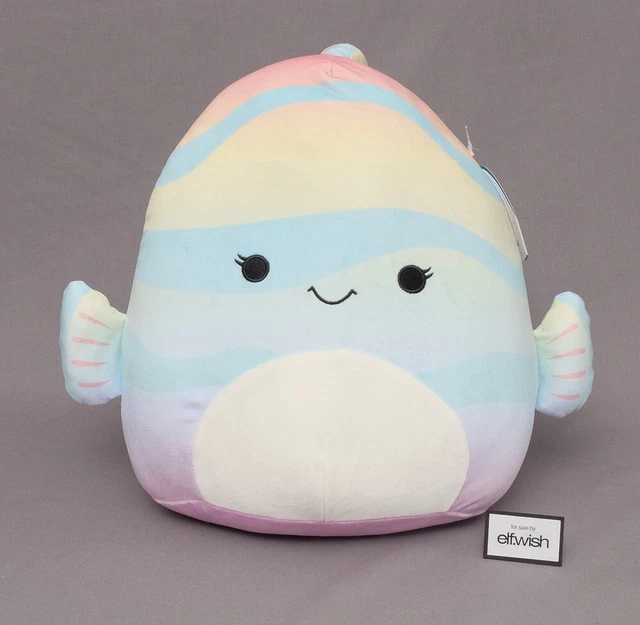 SQUISHMALLOWS CANDA THE Rainbow Fish 12 Inch 30Cm Supercute & Soft ...