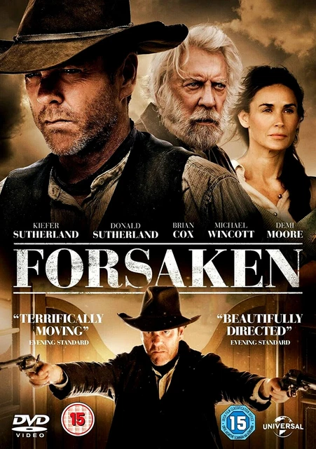 FORSAKEN (DVD-2016,1-DISC) REGION 2,4. Kiefer Sutherland. "MERCILESS ...
