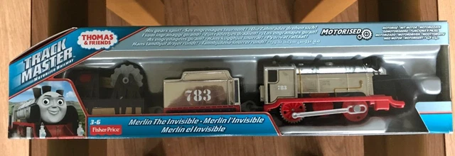 TRACKMASTER THOMAS & Friends Merlin the Invisible Engine Fisher Price ...