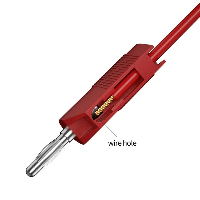 HIGH OVERLAP 4MM Copper Nickel Plated Banana Plug 4MM Terminal ...