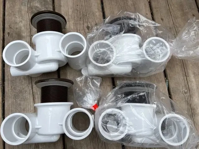 HYDRO AIR JET Assembly 1 ½ Water x 1 ½ Air for hot tub spa or pool $145 ...