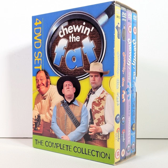 CHEWIN THE FAT Complete Collection Series 1-4 All 24 Episodes 4 Disc ...