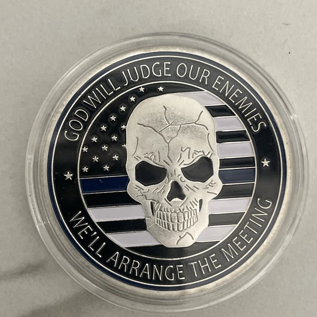 ST MICHAEL POLICE Officer Badge Law Enforcement Protect US Challenge ...