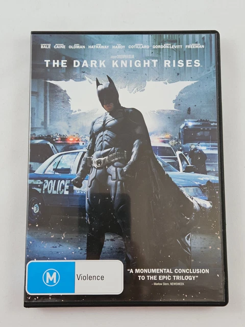 THE DARK KNIGHT Rises DVD (Region 4) VGC Tom Hardy $8.95 - PicClick AU