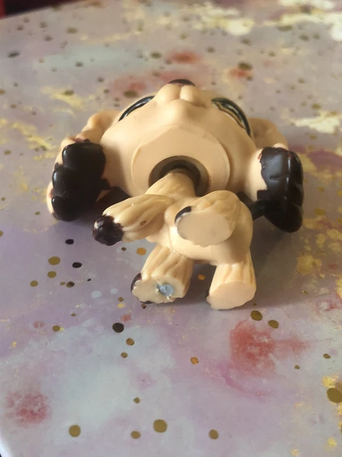 LPS #575 LITTLEST Pet Shop Authentic Cocker Spaniel Dog Tan Brown ...