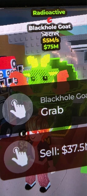 STEAL A BRAINROT - Blackhole Goat radioactive with mutation 5m per ...