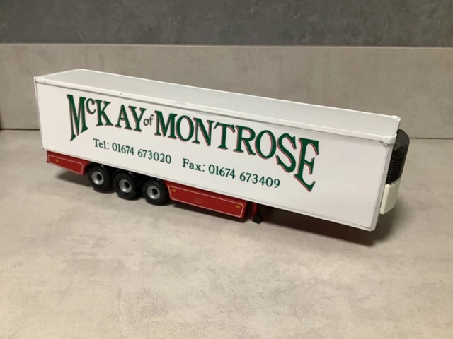 CORGI MODEL TRUCK 1:50 scale - CODE 3 MCKAY OF MONTROSE FRIDGE TRAILER ...
