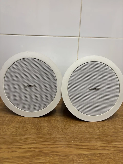 2 X BOSE freespace speakers DS 16F Loudspeaker White £160.27 - PicClick UK