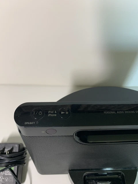 SONY RDP-M5IP PERSONAL Audio Docking System Speaker Dock Tested and ...