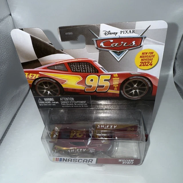 DISNEY PIXAR CARS William Byrev NASCAR Shifty Drug Diecast 1:55 Combine ...