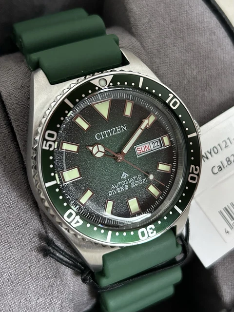 CITIZEN NY0121-09X MEN’S Promaster Automatic Divers Watch ISO 200m WR ...