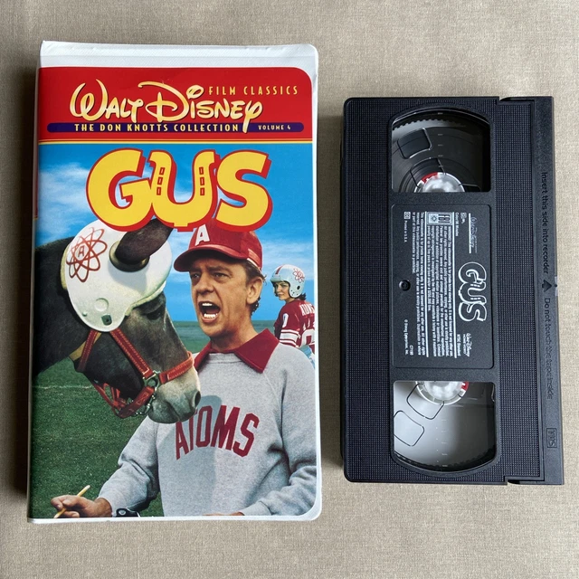 GUS (VHS 1976 Don Knotts Collection) Walt Disney Donkey Football Sports ...