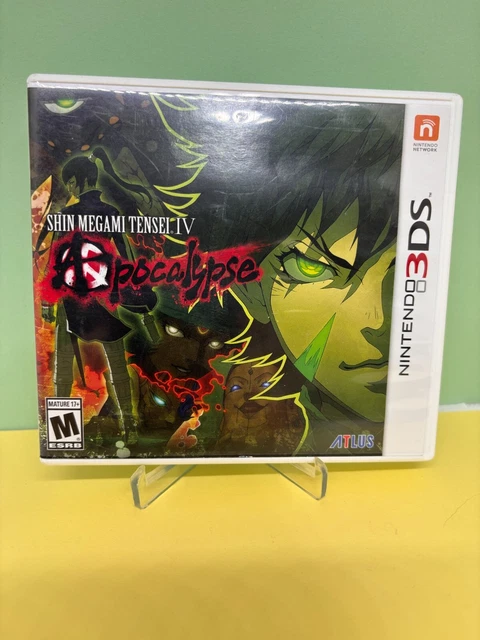 SHIN MEGAMI TENSEI IV Apocalypse Nintendo 3DS Authentic Case / Box Only ...