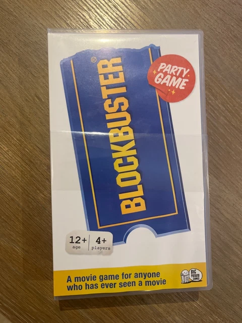 BLOCKBUSTER MOVIE TRIVIA Board Party Game - By Big Potato Games XMAS ...