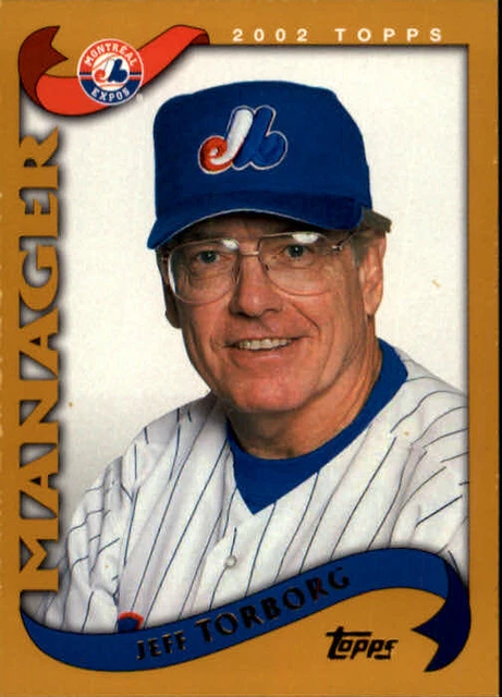 CARTE DE BASEBALL 2002 Topps Montréal Expos #296 Jeff Torborg MG EUR 1 ...