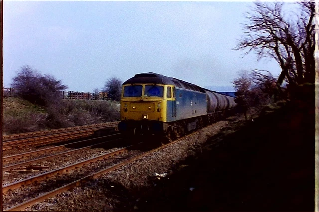 35MM RAILWAY COLOUR Negative Class 47 068 at Mirfield 26.03.85 £1.95 ...