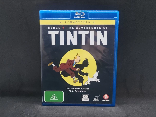 THE ADVENTURES OF Tintin: The Complete Collection Blu-Ray 5-Disc Set ...