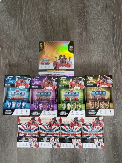 TOPPS MATCH ATTAX Season 2024/25 Trading Cards Collection Booster Full ...