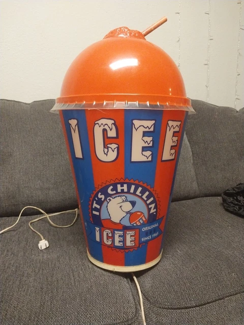 VINTAGE 90S ICEE Cup Light Limited Edition Anniversary Edition Store ...