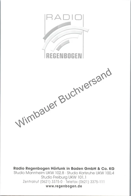 ORIGINAL AUTOGRAMM ASTRID Jacoby Radio Regenbogen /// Autogramm ...