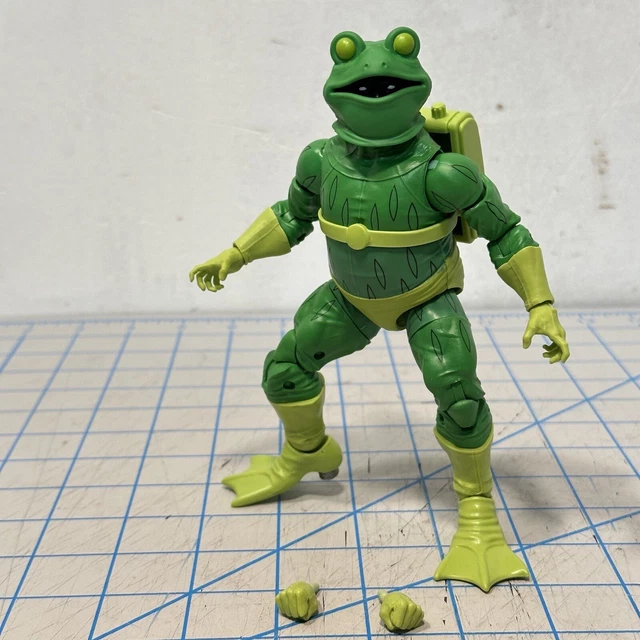 FIGURINE ARTICULÉE MARVEL Legends Frog-Man Stilt-Man BAF Wave 6 pouces ...