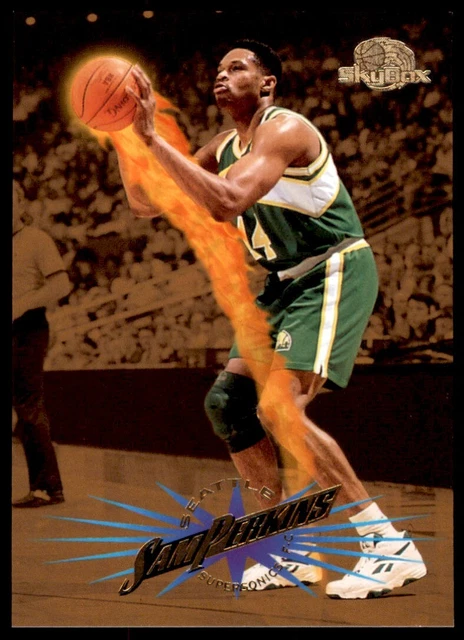 1995-96 SKYBOX PREMIUM Sam Perkins Seattle SuperSonics #114 EUR 4,98 ...