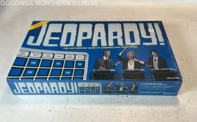 NIB VINTAGE 1980S Jeopardy Board Game £7.97 - PicClick UK
