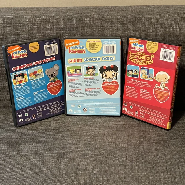 NICKELODEON NICK JR. DVD Lot of 3 Ni Hao Kai-Lan DVDs $27.96 - PicClick CA