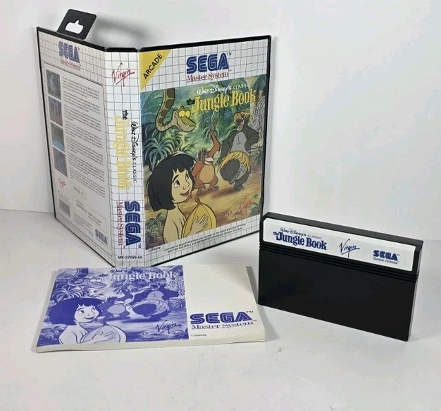 SEGA MASTER SYSTEM Game The Jungle Book Boxed with Manual £14.99 ...