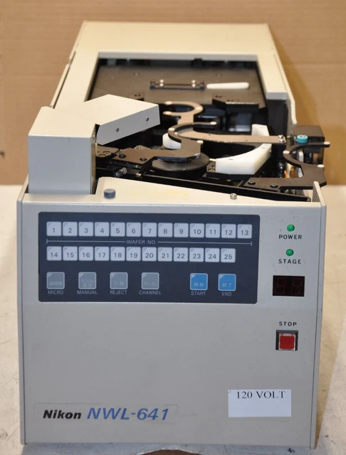 NIKON CORPORATION WL-2 Nicon Wafer Loader Model NWL-641 FOR PARTS ONLY ...