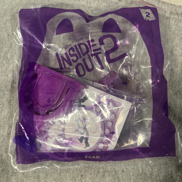 MCDONALD’S INSIDE OUT 2 HAPPY MEAL TOY #2 FEAR - 2024 - Brand New $1.25 ...