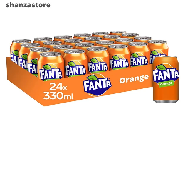 FANTA ORANGE SOFT Drink Can 330 ml (Pack of 24) | UK Free And Fast Dispatch £16.99 - PicClick UK