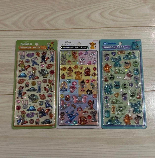 BON BON BON Drop Sticker Disney Classic Zootopia Monsters Inc. EUR 141 ...
