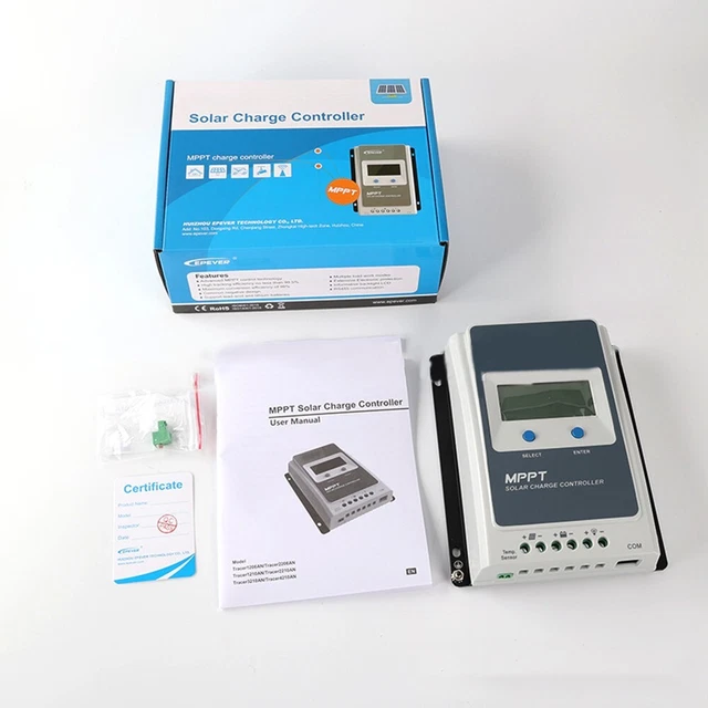 CONTROLLER SOLARE MPPT efficiente 10A/20A/30A/40A conversione di ...