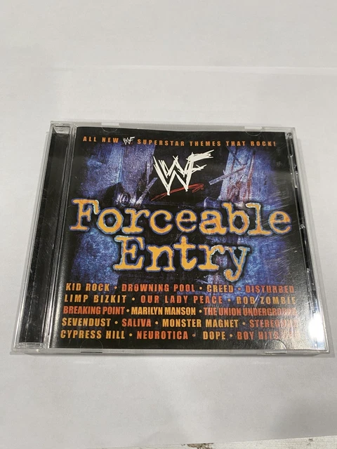 WWF FORCEABLE ENTRY by Various Artists (CD, Mar-2002, Sony Music ...