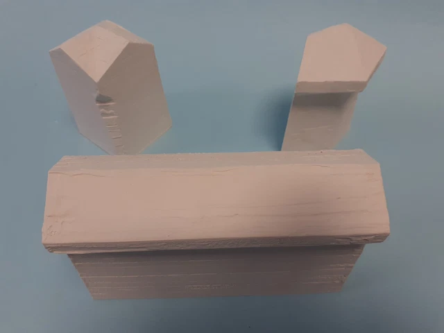 FOG MODELS 1/35 scale WW2 German Atlantic Wall Pansermur anti-tank set ...