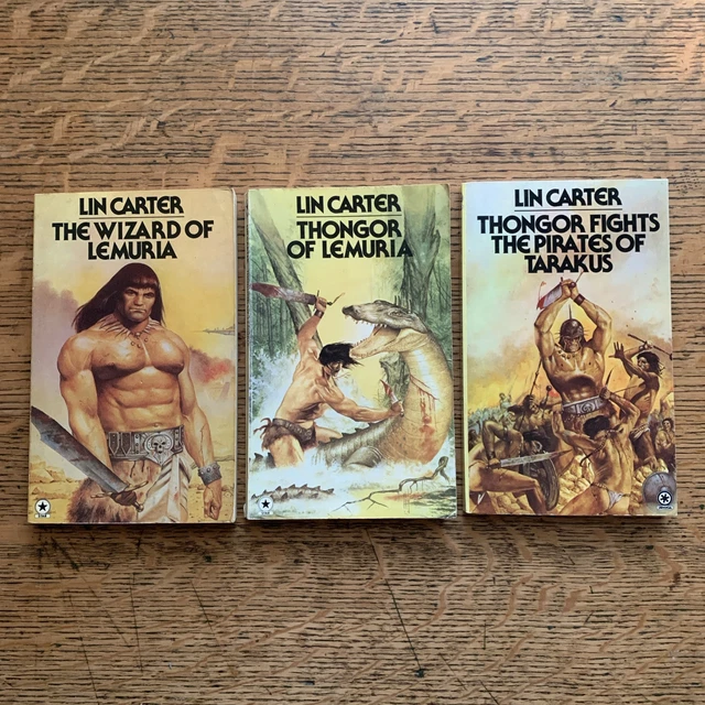 CARTER, LIN: THE Wizard of Lemuria/Thongor of Lemuria/Thongor Fights ...
