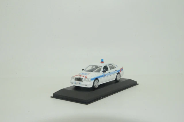 RARE !!! MERCEDES Classe C W202 France Police Municipale Sur Mesure 1/ ...