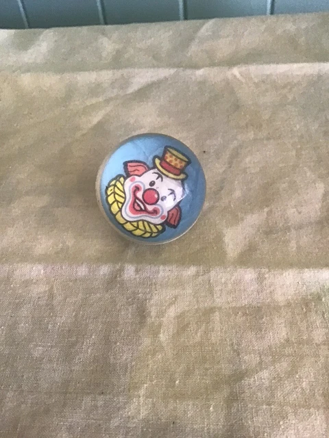 RARE VINTAGE 1960’S Clown Face Super Ball Still Got The Bounce Not ...