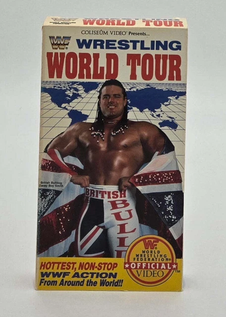 1992 WWF WRESTLING World Tour VHS Tape $55.00 - PicClick CA